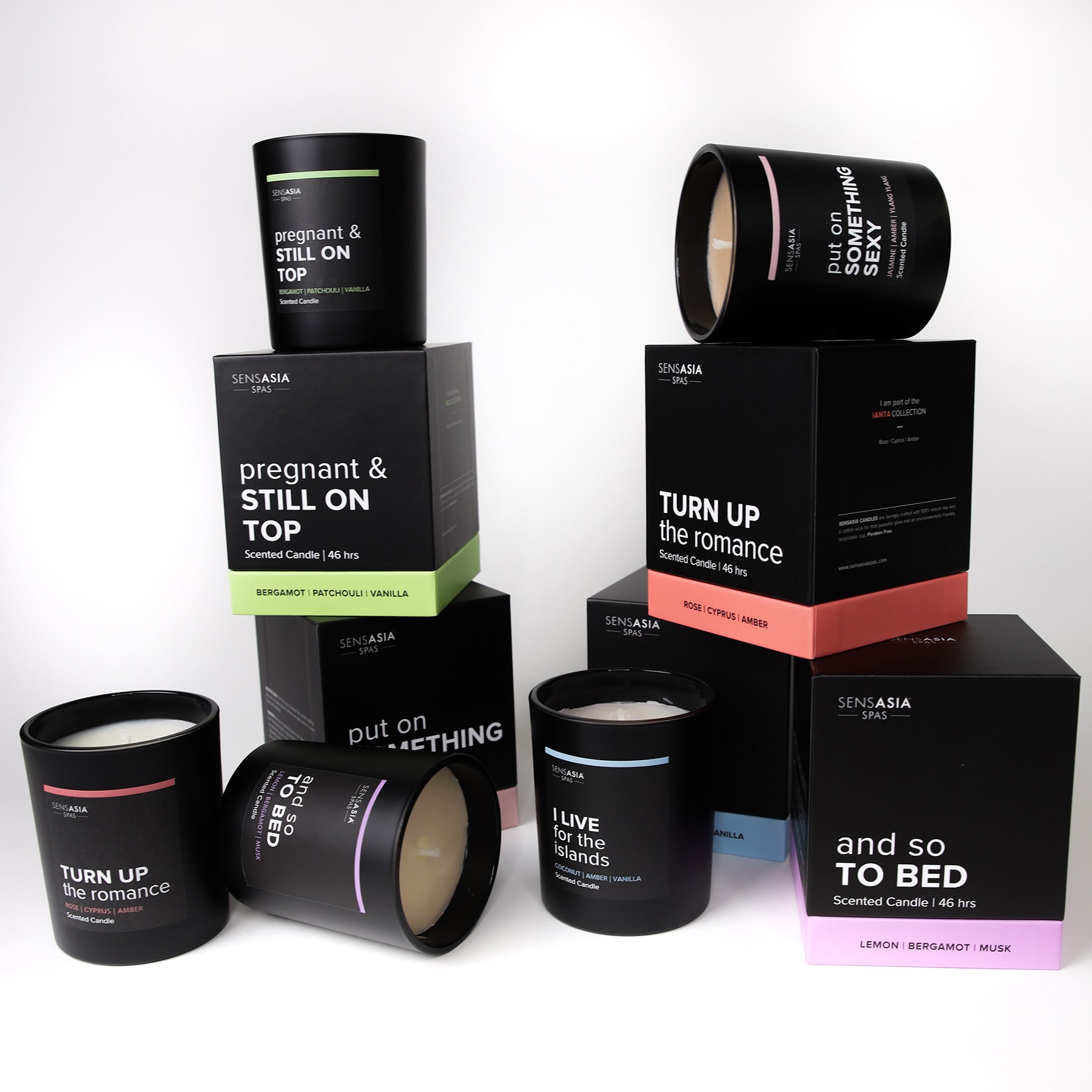 SCENTED CANDLES – SENSASIA
